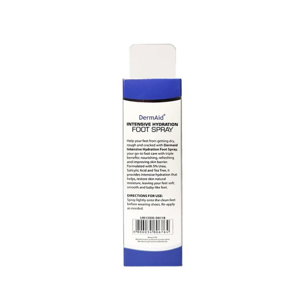 DermAid Foot Spray Salicylic Acid & Tea Tree 60ml | Dermaid