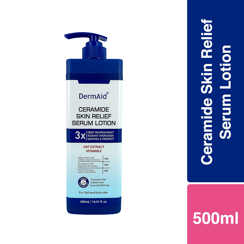 DermAid Ceramide Skin Relief Body Lotion 500ml | Dermaid